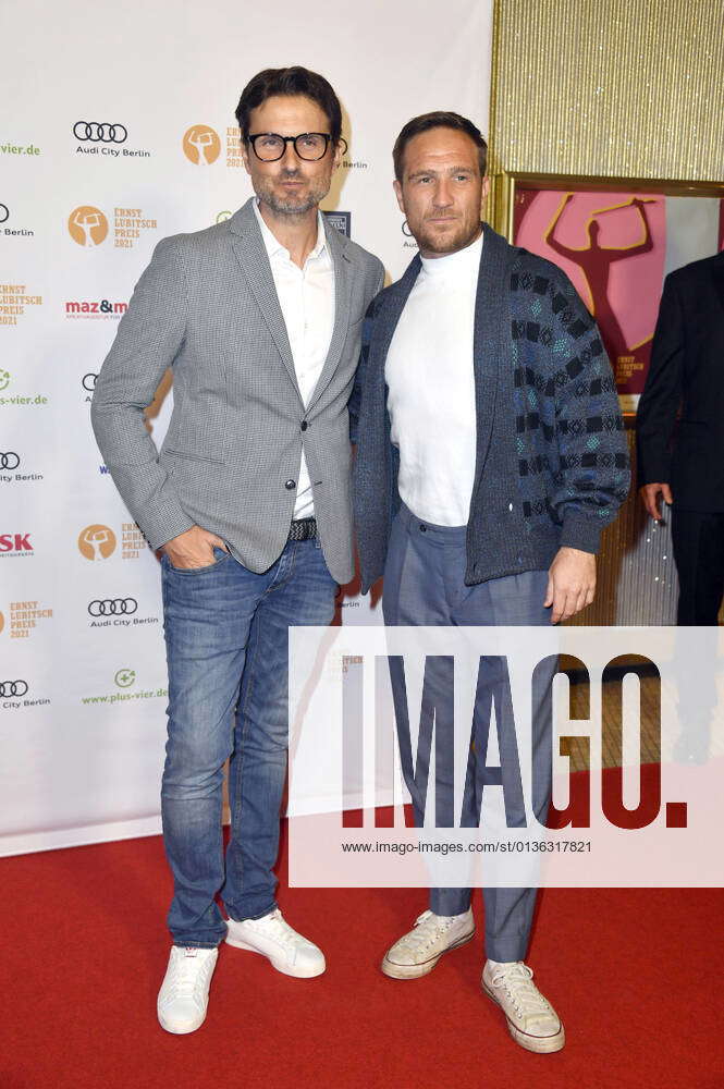 Simon Verhoeven and Frederick Lau at the 63 Ernst Lubitsch Award 2021 ...