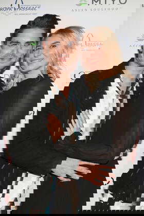 Hamburg, Germany 29 September 2021 Dominik Bruntner and Jolina Fust, at ...