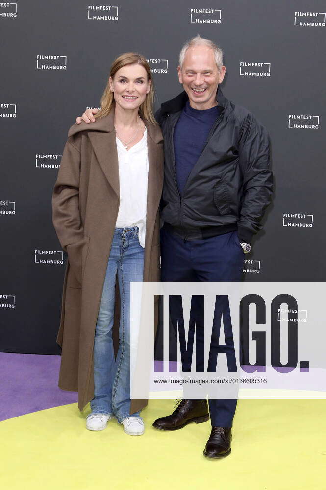 Andrea Lüdke and Michael Lott at the festival opening with the premiere ...