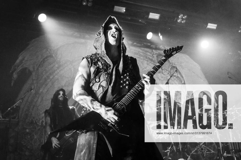 Victor Brandt and Thomas Rune Galder Andersen of Dimmu Borgir live at ...