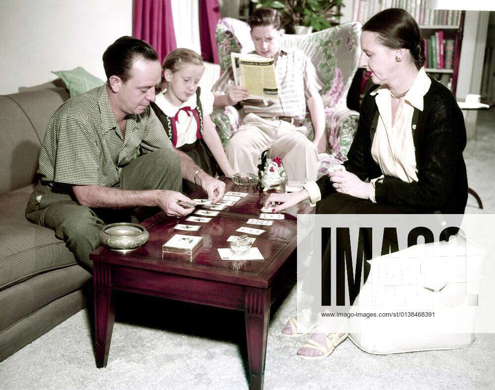 John Daly, at home with his first wife, Margaret Criswell Neal, and ...