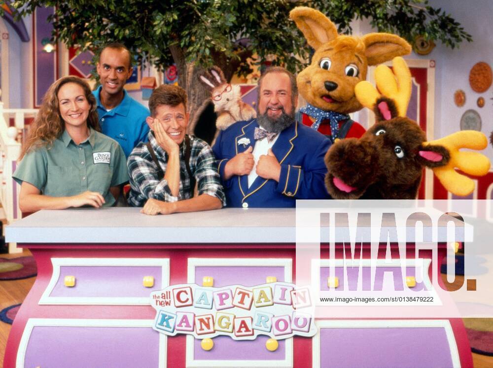 THE ALL NEW CAPTAIN KANGAROO, from left: Margo McKnight, Chuck Cureau ...