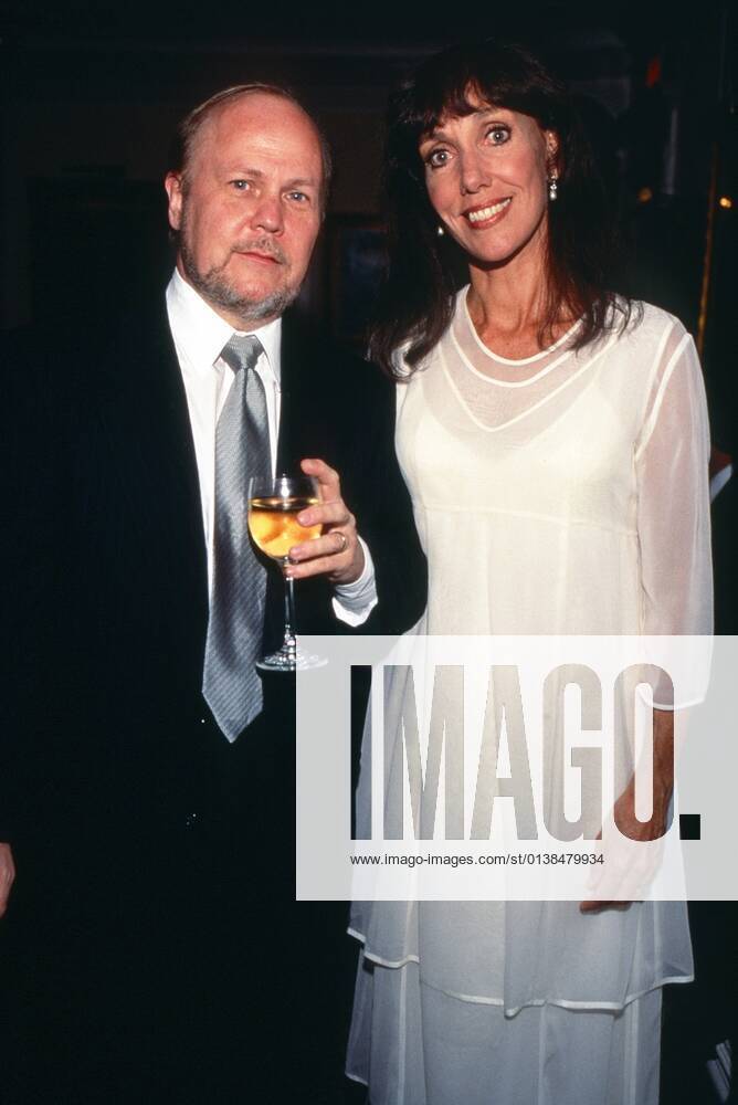 ANOTHER WORLD, from left: writer Michael Malone, Victoria Wyndham ...