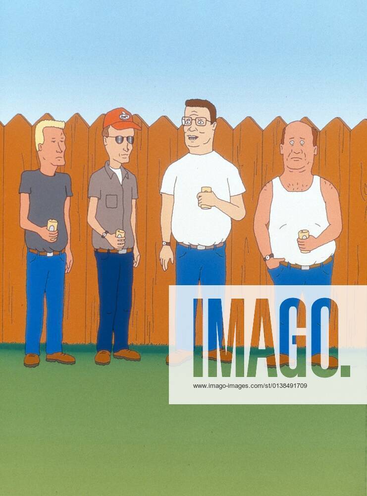 KING OF THE HILL, from left: Boomhauer (voice: Brad Pitt), Dale Gribble ...