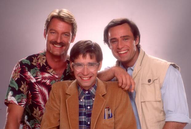 RIPTIDE, : Perry King, Thom Bray, Joe Penny, 1984-86. photo: Mario ...