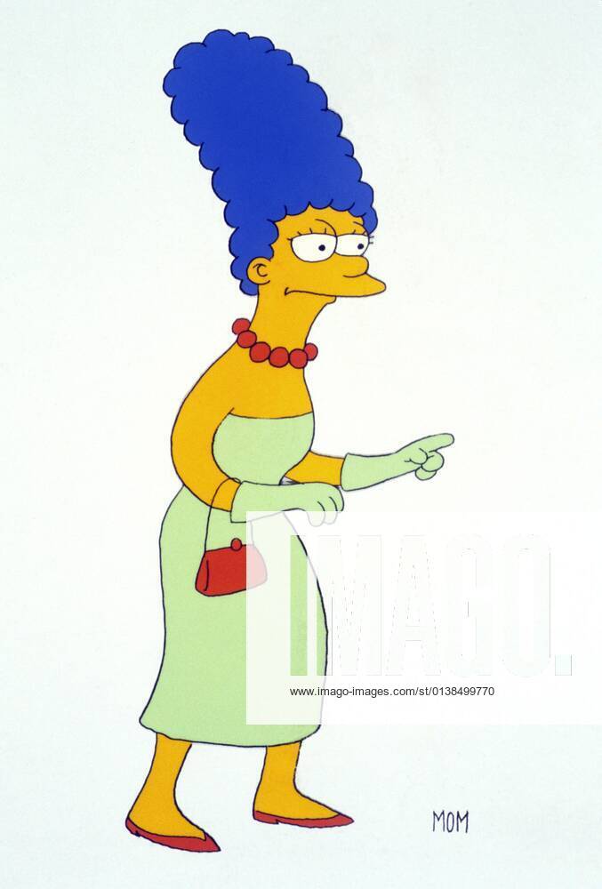 The Simpsons Marge Simpson Voice Julie Kavner 1989 Tm And Copyright 20th Century Fox Film