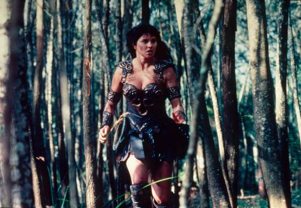 XENA: WARRIOR PRINCESS, Lucy Lawless, The Furies, (Season 3, Episode 1 ...