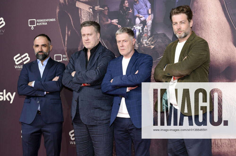 David A Hamade, Nicholas Ofczarek, Andreas Lust and Julian Looman at ...