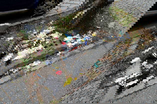 street waste cityscape street waste harming the environment