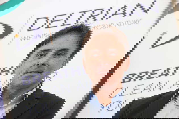 Deltrian CEO Jurgen Alexius poses for the photographer at a press visit ...