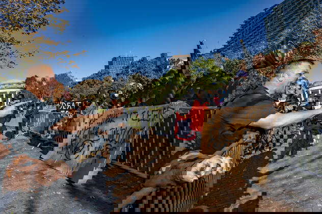 November 7, 2021, Boston Common, Boston, Massachusetts, MA, USA: A ...