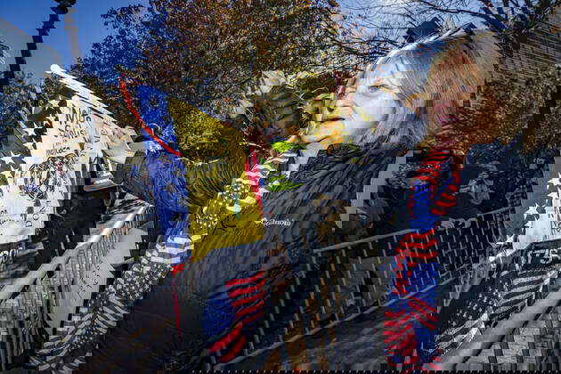 November 7, 2021, Boston Common, Boston, Massachusetts, MA, USA: A ...