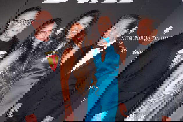 MIAMI, FL - NOVEMBER 6: Shareef Malnik, Gabrielle Anwar, Nancy Elaine ...