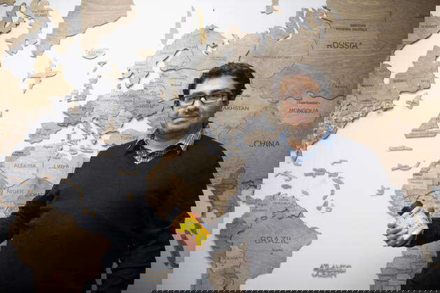 November 9, 2021, EDMONTON, AB, CANADA: Nabati Foods CEO Ahmad Yehya ...