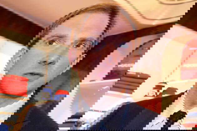 MOSCOW, RUSSIA - : Actor Andrei Burkovsky, his wife Olga and son Maxim ...