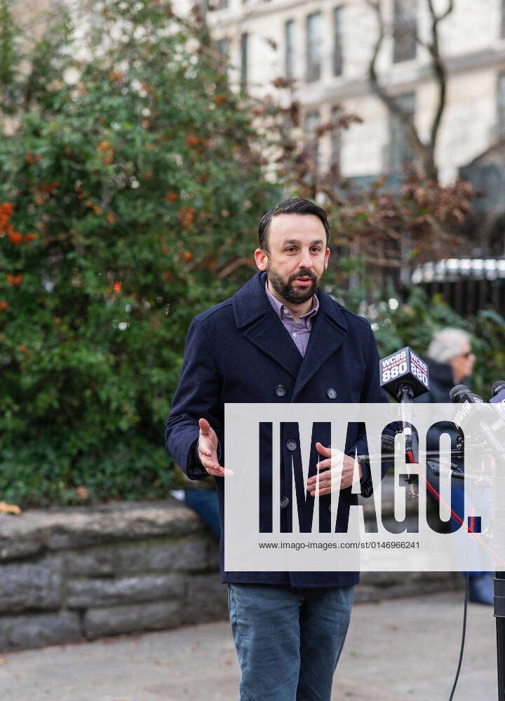 NYC January 6th Vigil New York City Council Member Keith Powers attends a candlelight vigil on