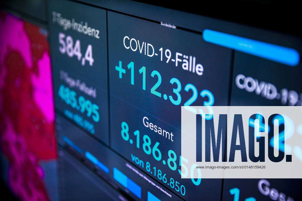 Symbolbild Corona RKI Daten Deutschland 19.01.2022: Covid-19-Fälle mit ...