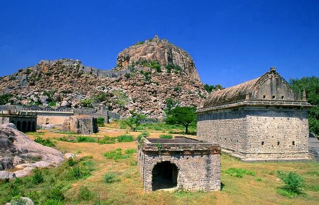 Gingee Fort or Senji Fort in Tamil Nadu, was originally the site of a ...