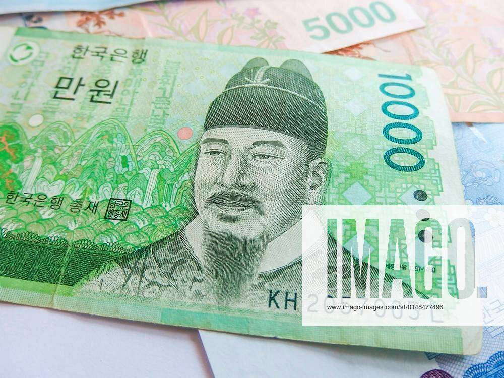 South Korean Won Currency XFotosearchxLBRFx XCSP tieataopoonx South Korean Won Currency XFotosearchxLBRFx XCSP tieataopoonx