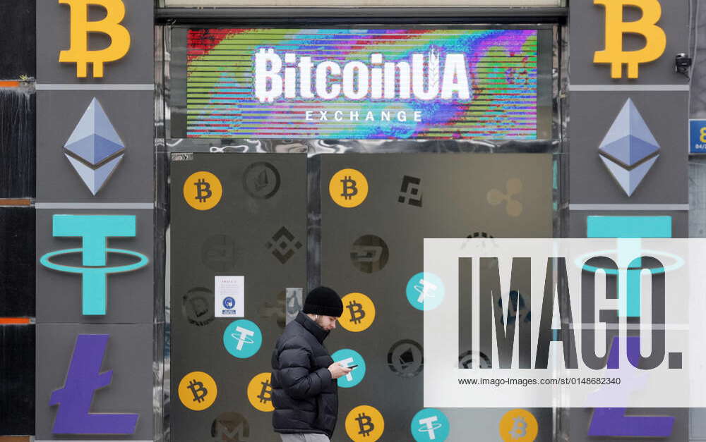 Bitcoin Cryptocurrency And Stock Markets Fall Amid In Ukraine War Fears