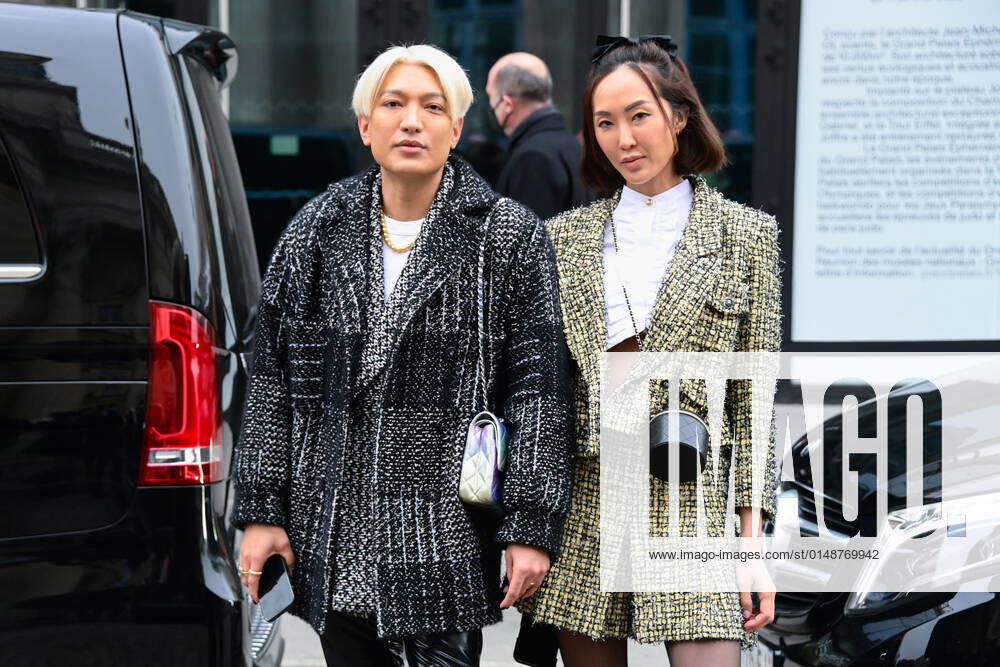 Bryanboy a la sortie du defile Chanel CELEBRITES : Fashion Week ...