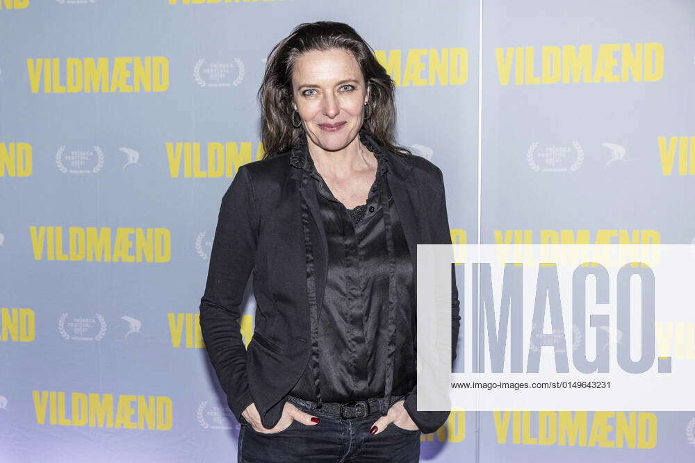 Marie Askehave arrives at the gala premiere of the film Vildmaend, in ...