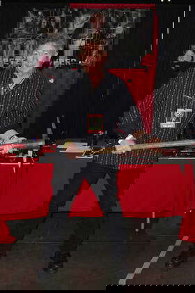 Peter Cowper at 1 CreepIE Con at the Ontario Convention Center Ontario