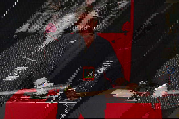 Peter Cowper at 1 CreepIE Con at the Ontario Convention Center Ontario