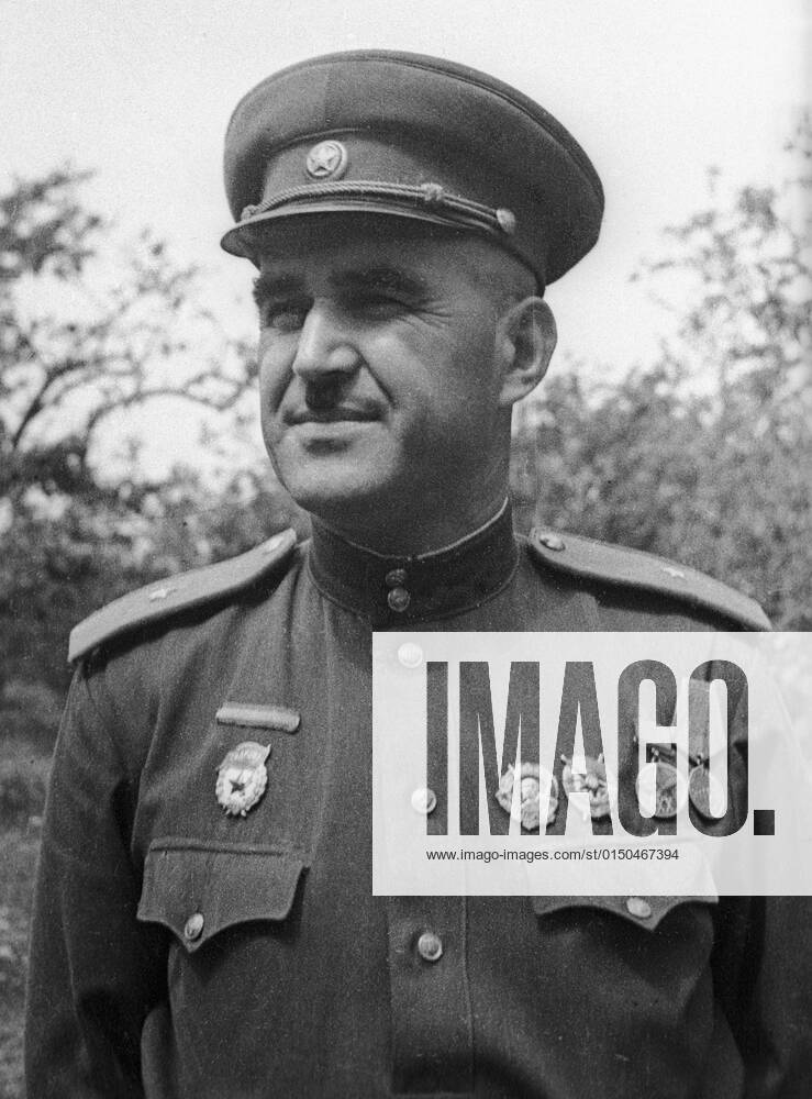WWII LYUDNIKOV 89874 01.06.1943 Major General Ivan Lyudnikov, commander ...
