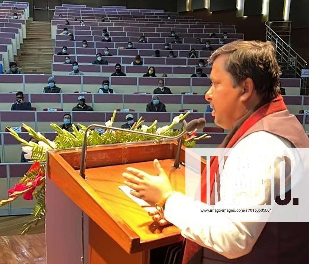 PATNA, INDIA FEBRUARY 12: Bihar Road Construction Minister Nitin Navin ...