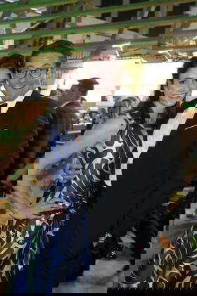 Andreas Scheuer with Girlfriend Julia Reuss Green Awards 2019 on 24 May ...