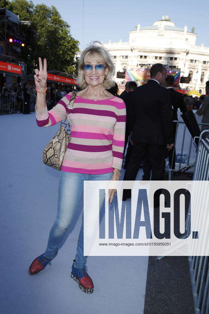 Dagmar Koller Life Ball 2019 on 8 June 2019 before the Wiener City Hall ...