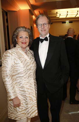 Hannelore Lay and Dirk Vorwerk Eagles Charity golfers Night at Hotel de ...