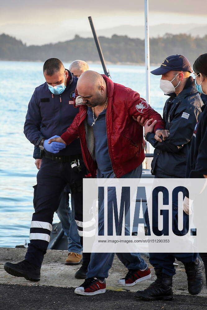 Corfu island, Greece: A fire has broken out on a ferry sailing from ...