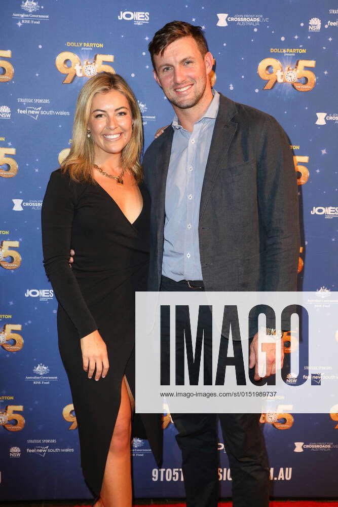 : GABRIELLA POWER and partner attends the Australian Premiere of 9 to 5 ...