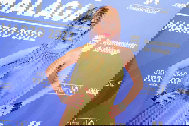 Spanish actress Mara Guil attends the Malaga Film Festival