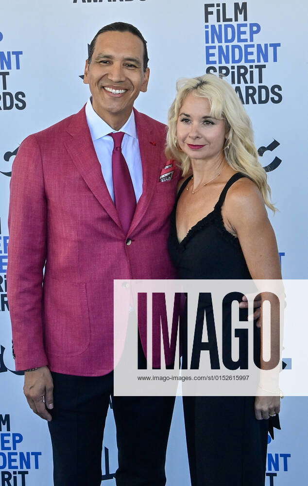 Michael Greyeyes and Nancy Latoszewski attend the 37th annual Film ...