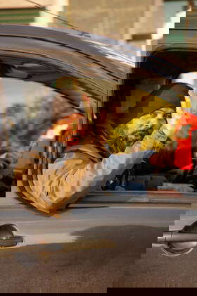 Italy: Marco D amore during the shooting of the film Napoli magica ...