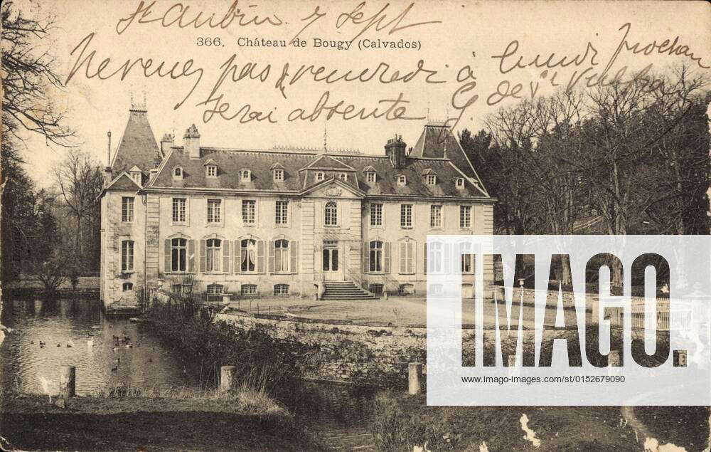 Bougy en Calvados, Vue du Château, View of the