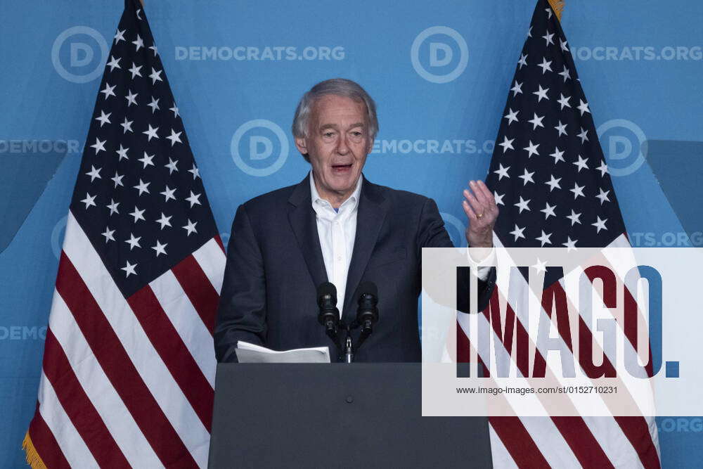 Washington, District of Columbia, USA: United States Senator Ed Markey ...