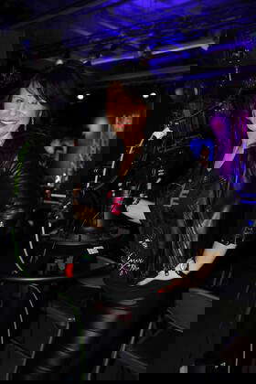 Jasmin Weber aka Jazzmin at the MusicMatch Die Hitcharts at MyTVplus in ...