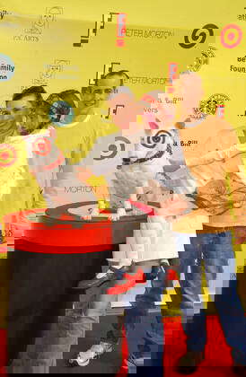 Embeth Davidtz with husband Jason and daughter Charlotte at P.S. Arts ...