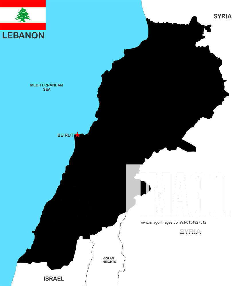 Lebanon World Map