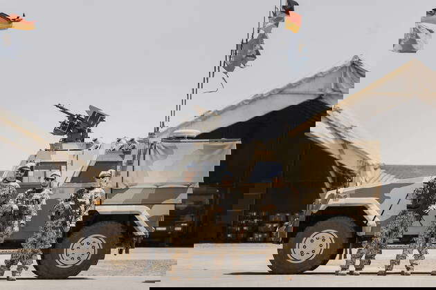 Soldiers of the German Armed Forces, taken at Camp Castor in Gao, 12 04 ...