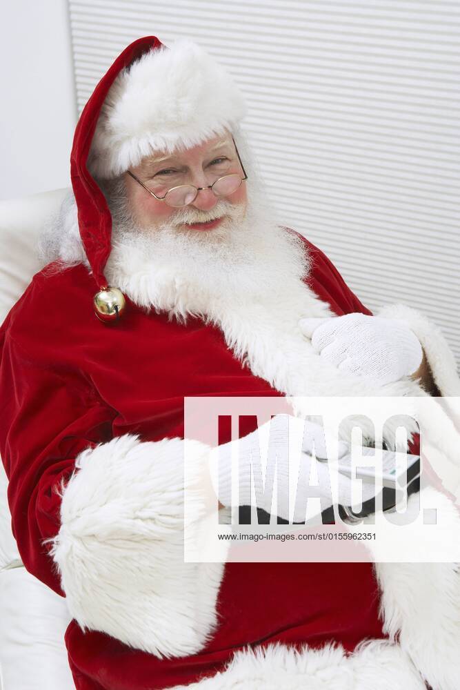 Santa Clause Watching Television , property released, , 9905066, 70s ...
