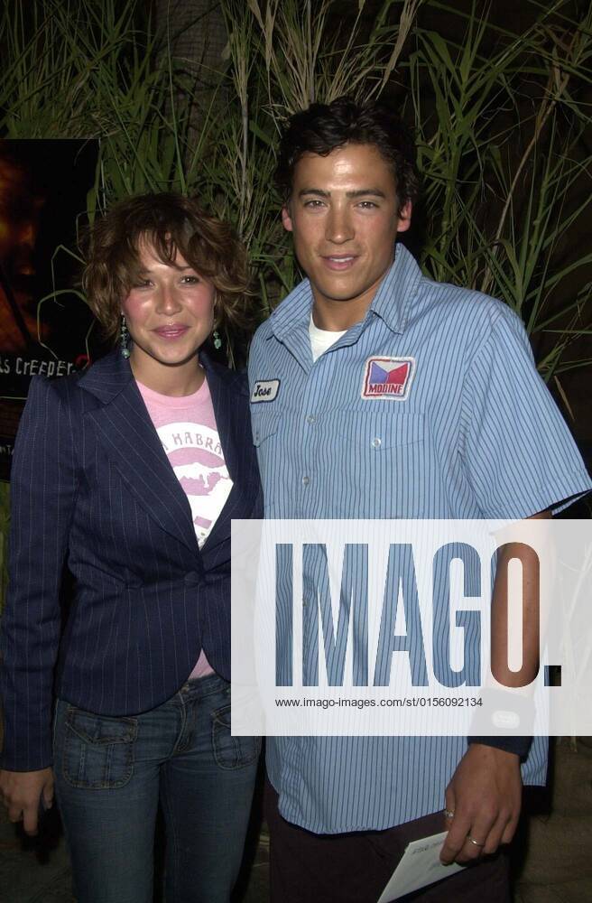 Joy Enriquez and Andrew Keegan at the Los Angeles Premiere of United ...