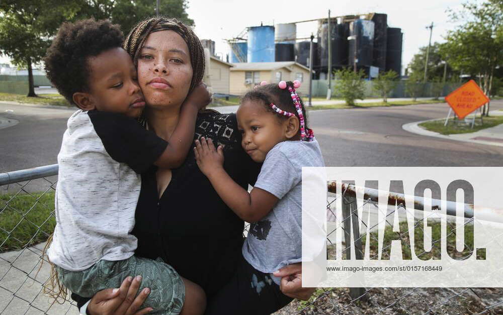 April 12, 2022, St. Petersburg, Florida, USA: Kayla Benning, 27, with ...