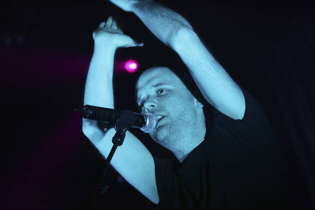 The US American musician and singer Moby born in Harlem, New York civic ...