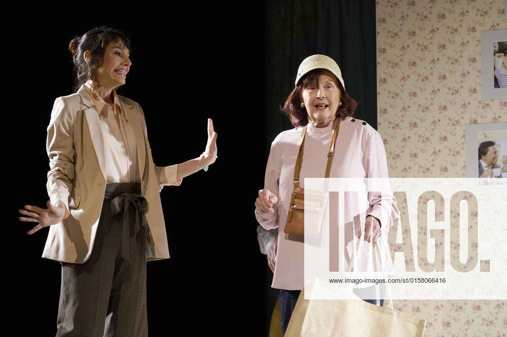 Lisa Julie Rauen and Brigitte Grothum at the photo rehearsal of the ...