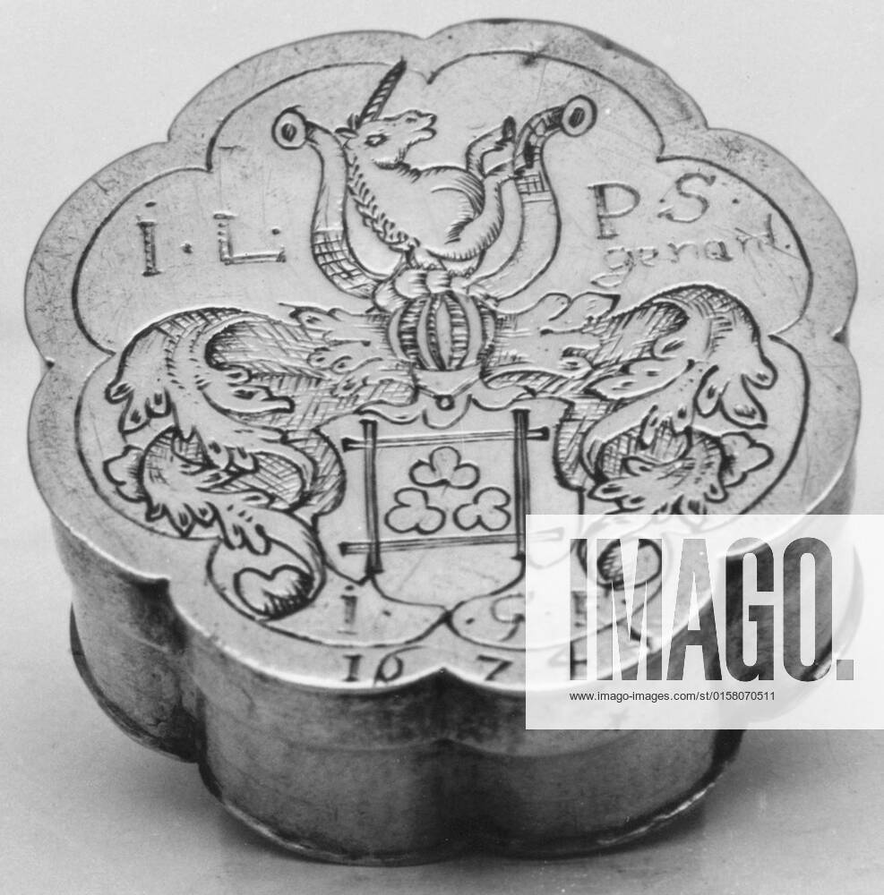 Box Date 1674 Culture German Medium Silver Dimensions Overall